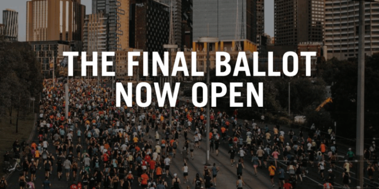 FINAL BALLOT – NOW OPEN – Nike Melbourne Marathon Festival