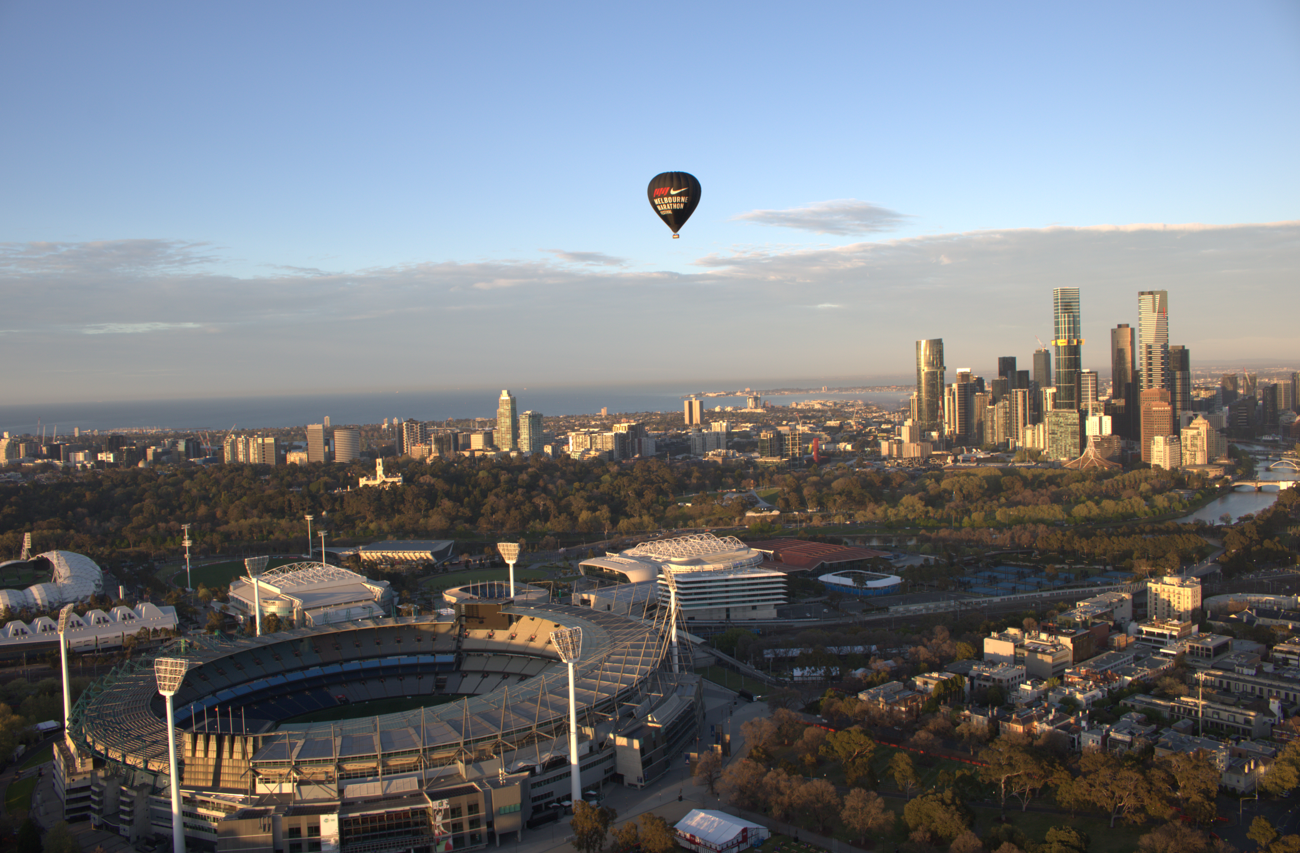 Flying High with the Nike Melbourne Marathon Balloon – Nike Melbourne ...